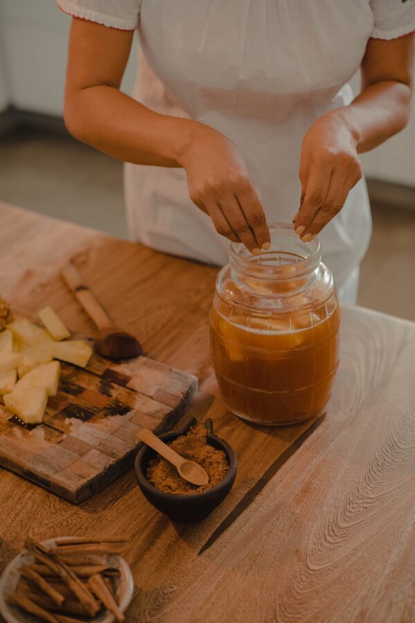 Tepache Sazón - Fermented Mexican Tropical Pineapple Fruit Drink